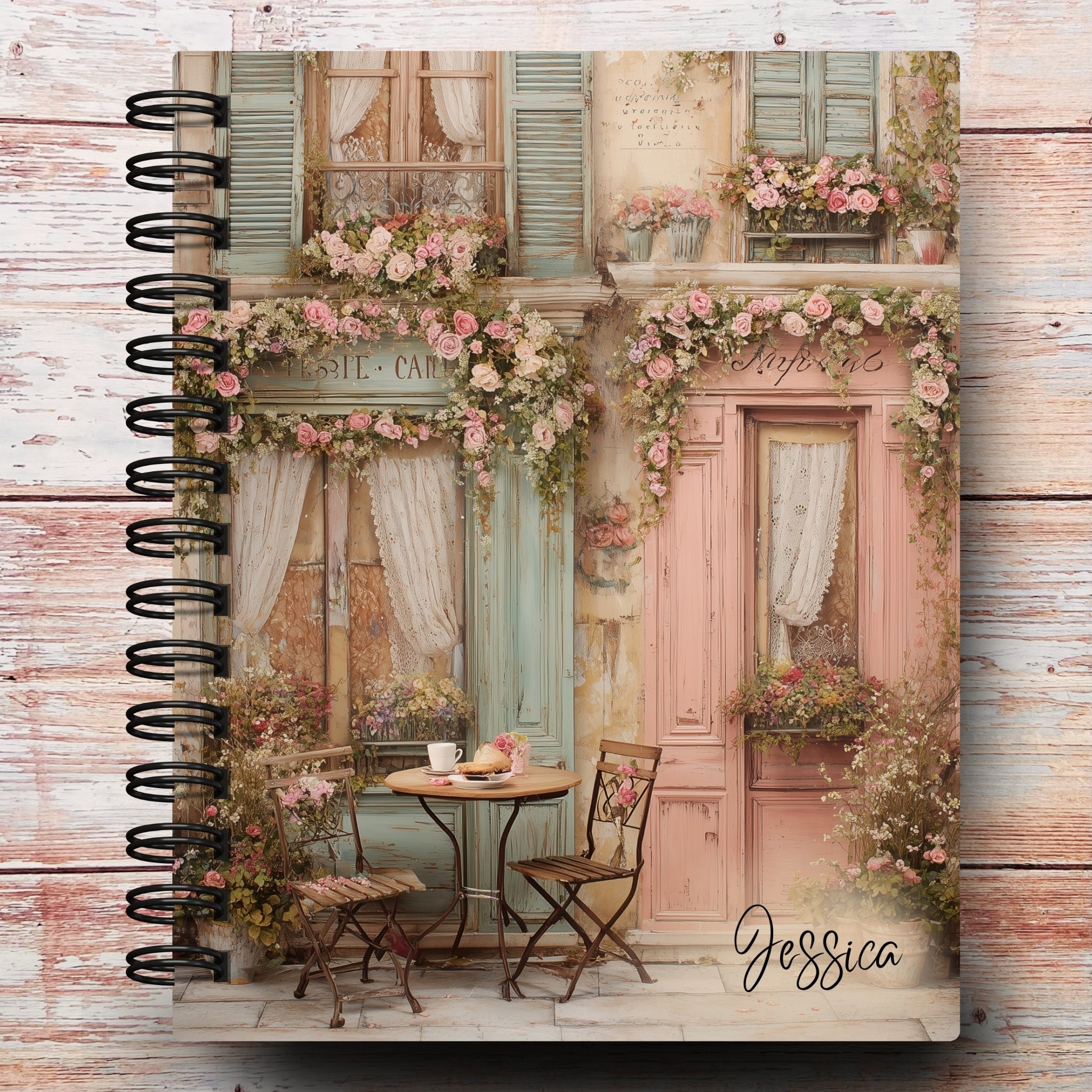 Custom Planner | Cozy Cafe | Personal Planners | Shabby Coffee – Artful ...
