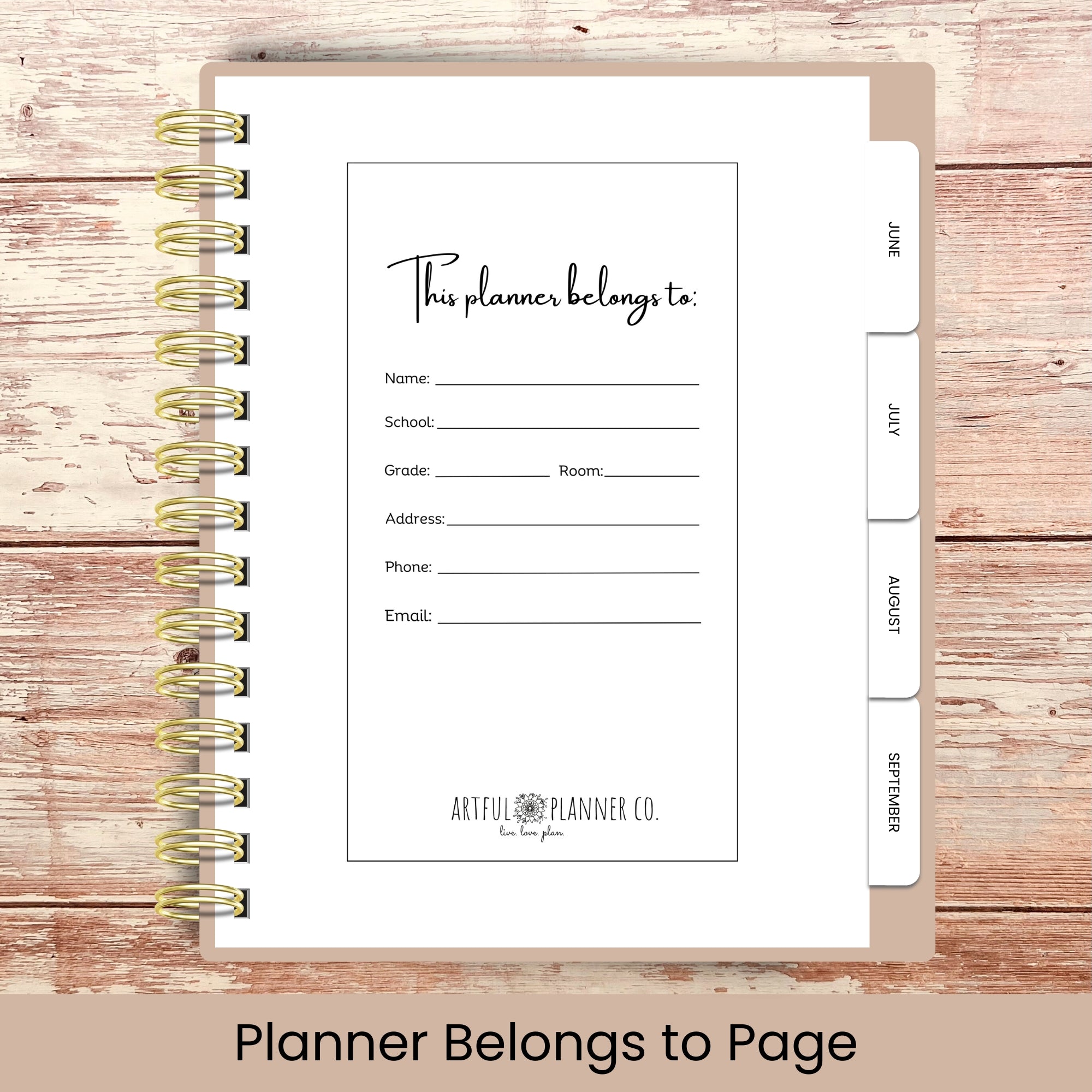Teacher Planners | Custom Planners | Lesson Planners | Grade Trackers ...