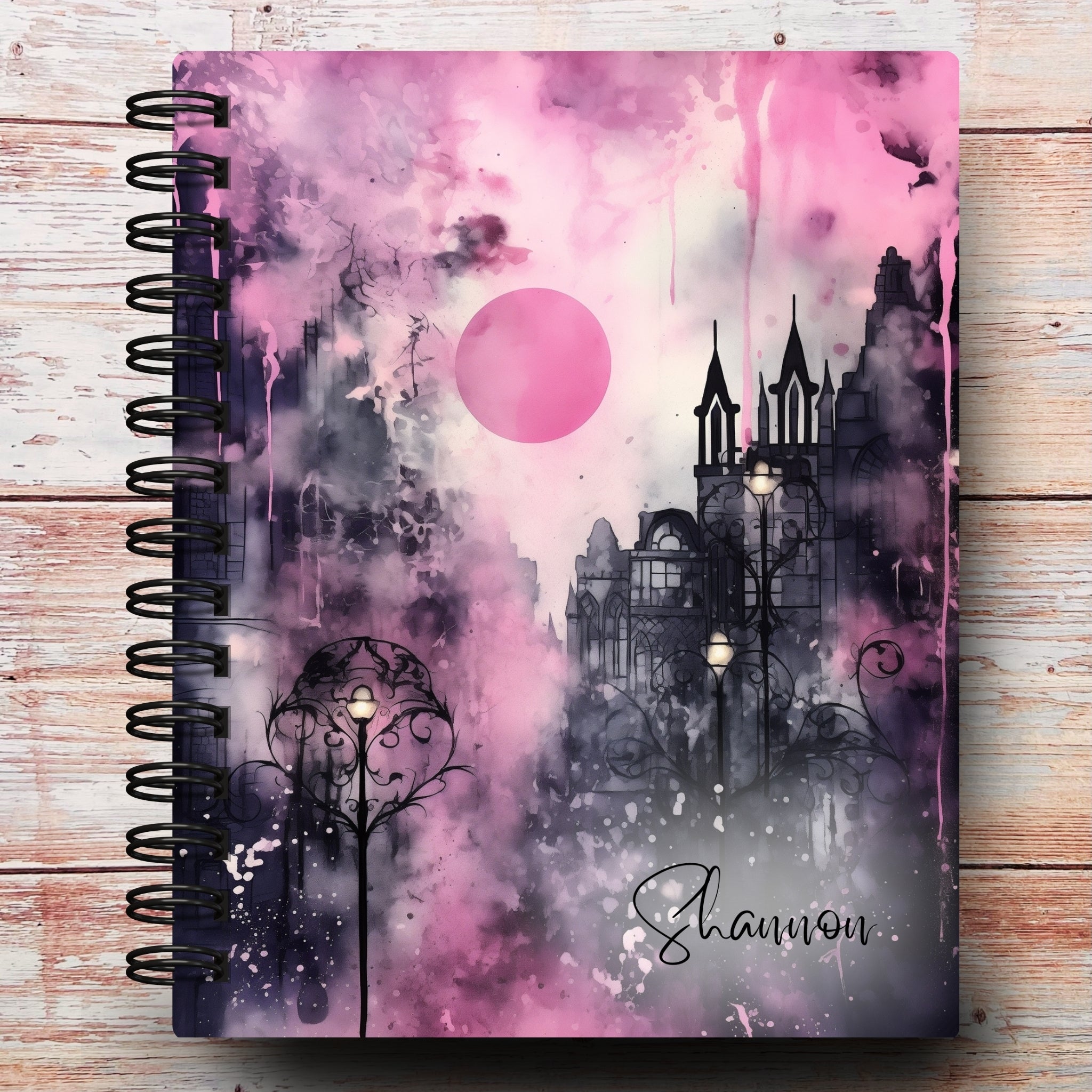 All in One Custom Planner | Gothic Cityscape | Artful Planner Co.