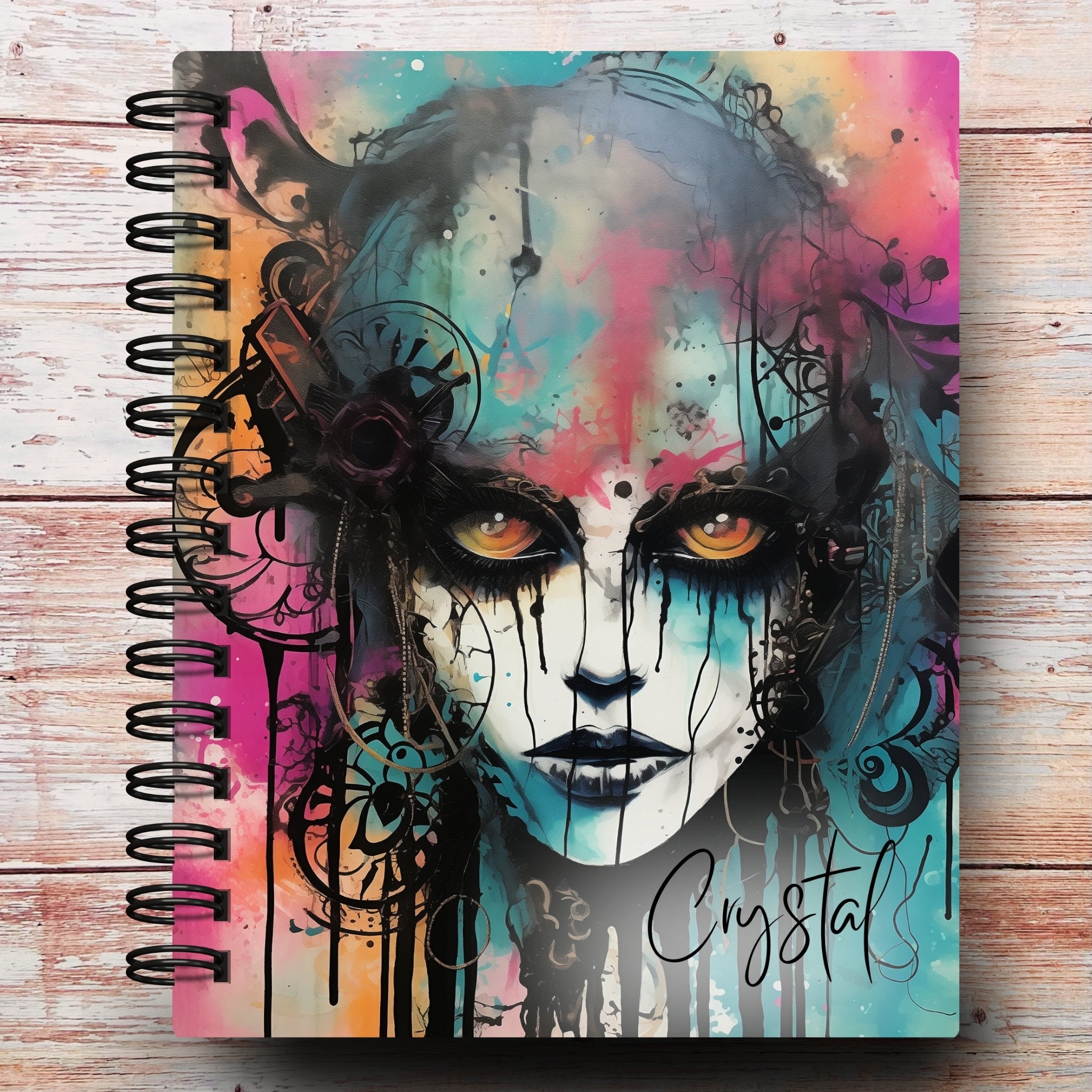 All in One Custom Planner | Pop Art Goth | Artful Planner Co.