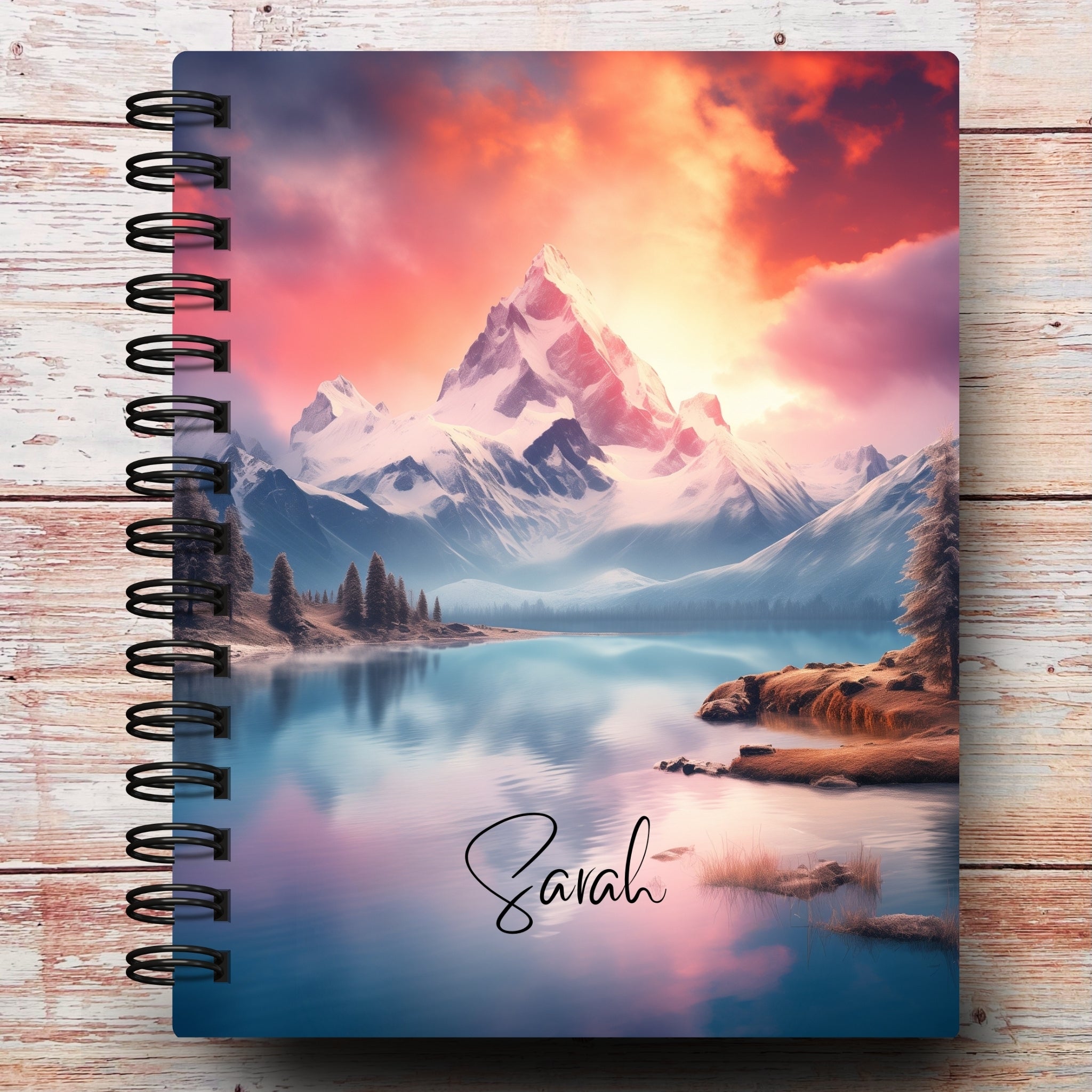 All in One Custom Planners | Snowy Mountains | Personal Planners ...