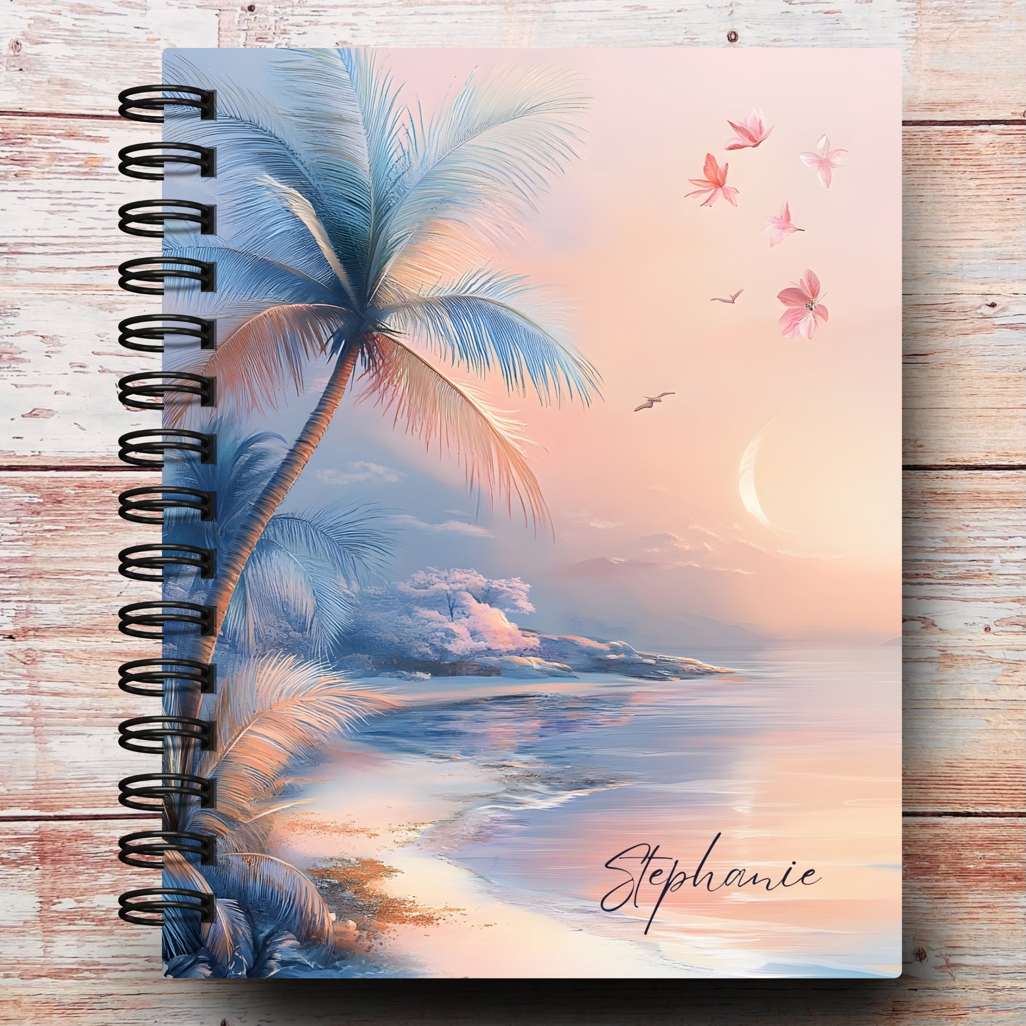 Custom Planner | Coastal Nights | Choose Your Start Month ...