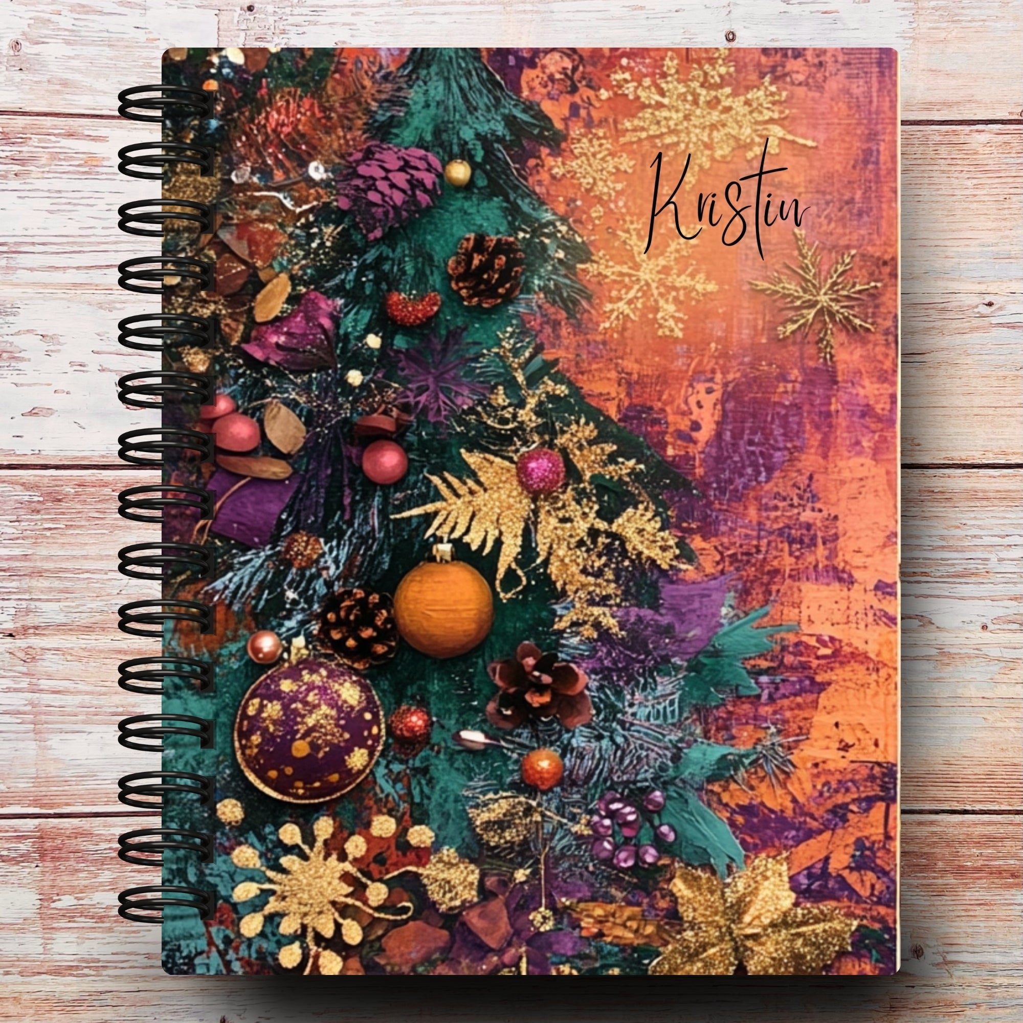 Festive Boho | Custom Planner | Personal Planner | Holiday Planner ...