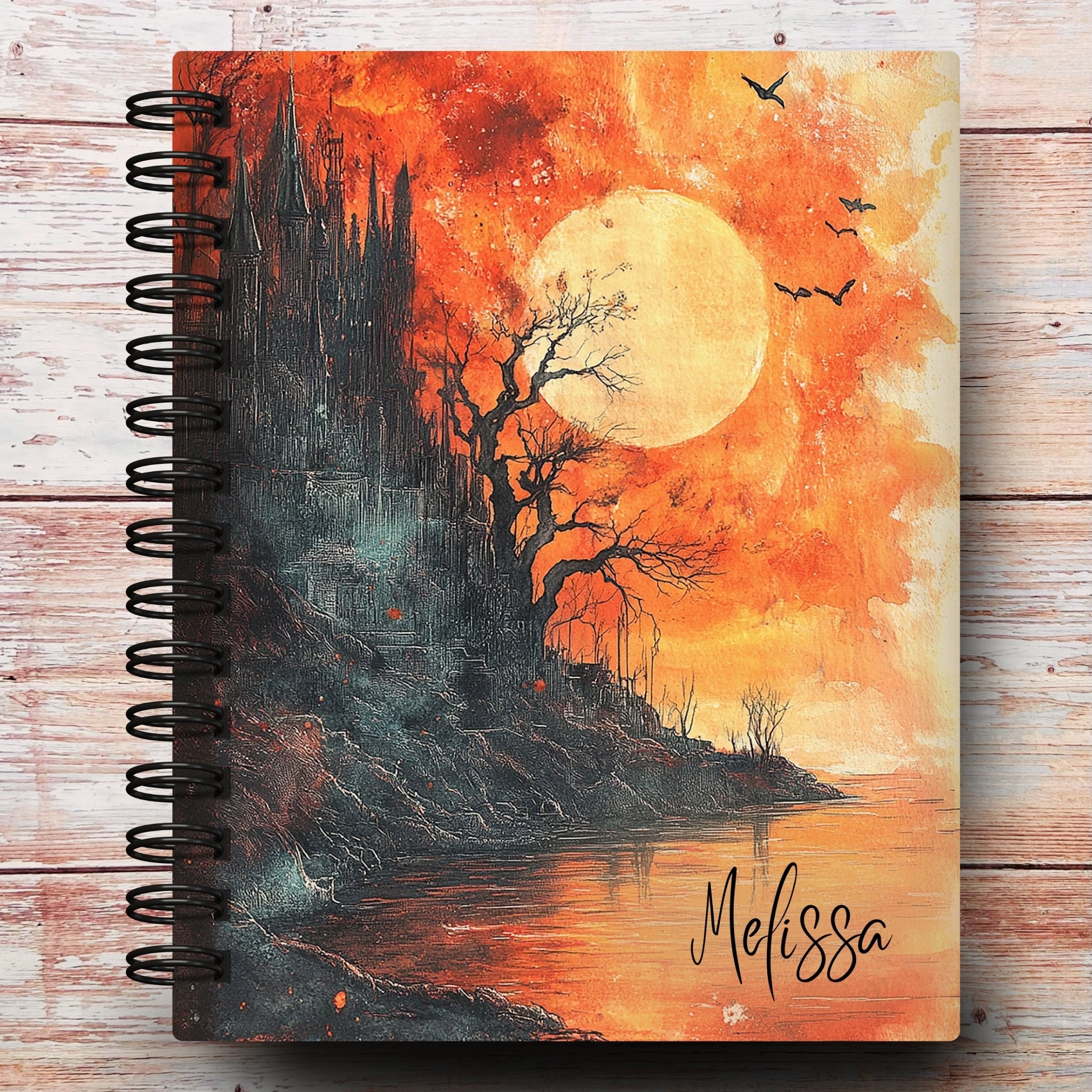 Custom Planner | Haunted Cliff | Personal Planner | Customizable ...