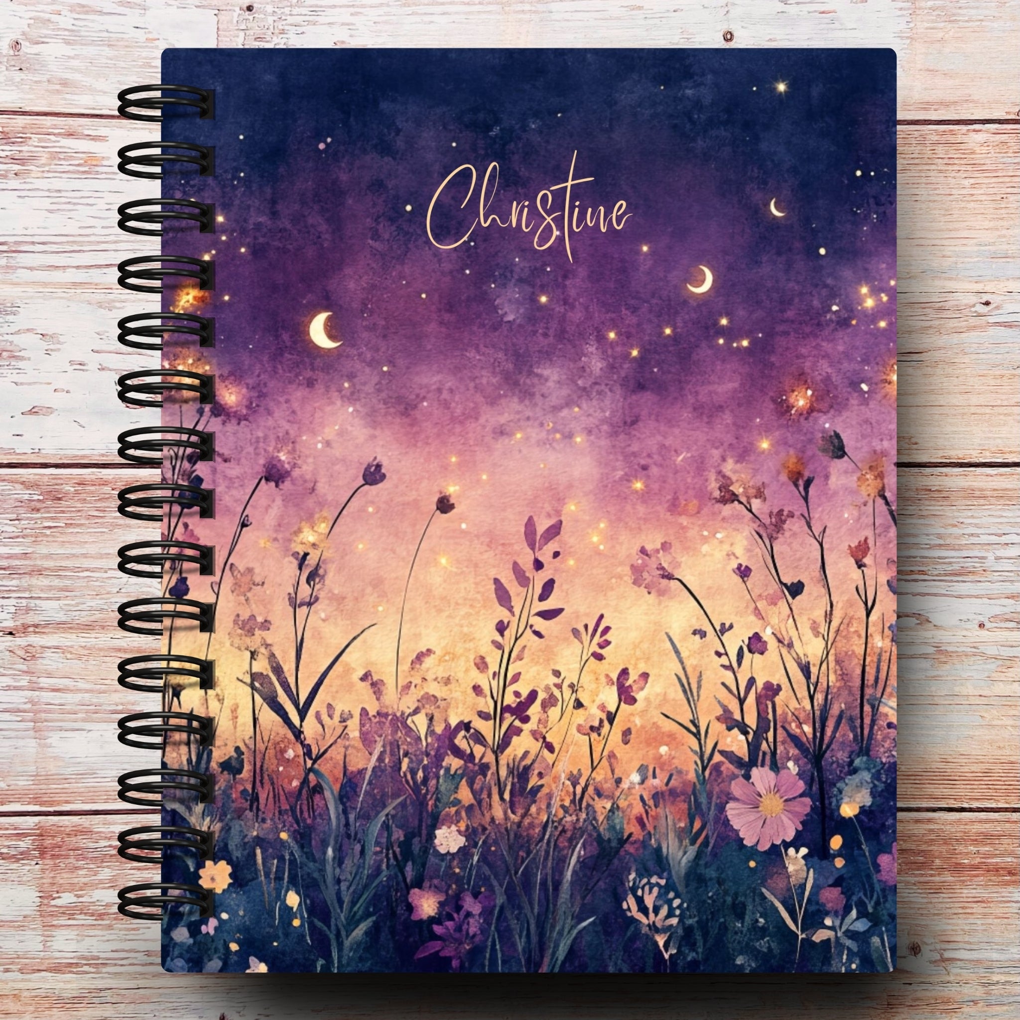 Custom Planners | Lavender Sky | Celestial Themed Personal Planners ...