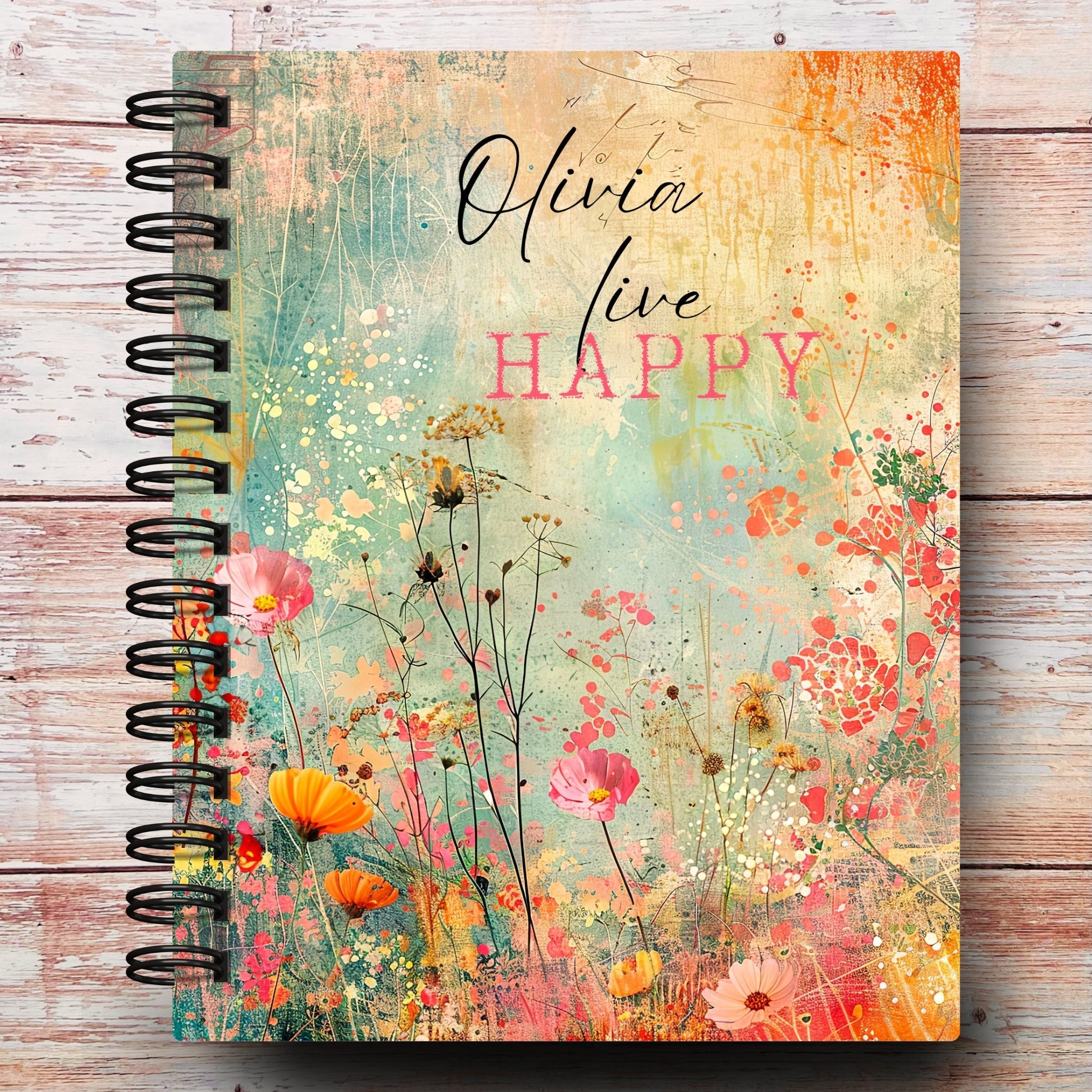 Custom Planner | Live Happy | Choose Start Month | Personal Planner ...