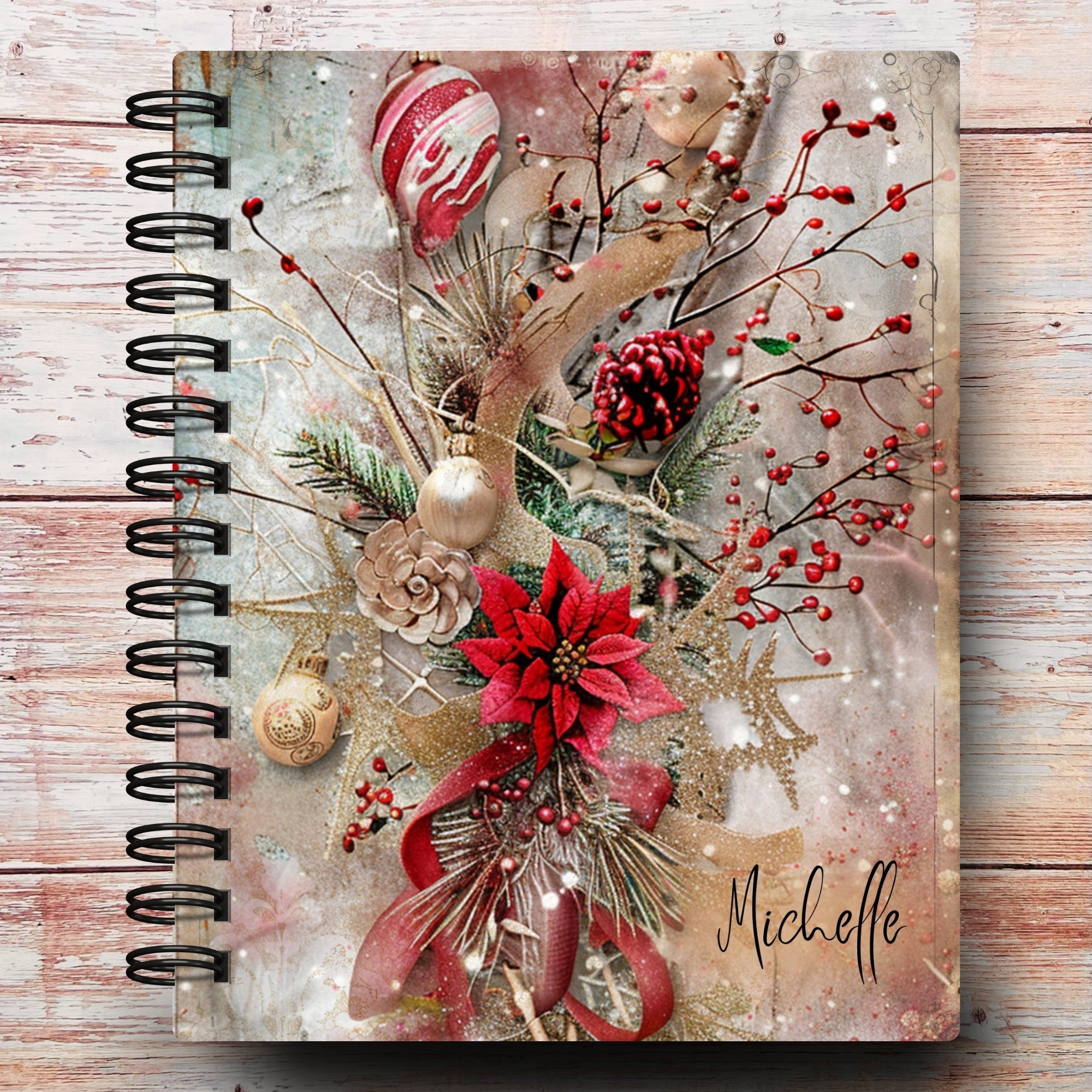 Holiday Notebooks | Personalized Notebooks | Merry Mix Up – Artful ...