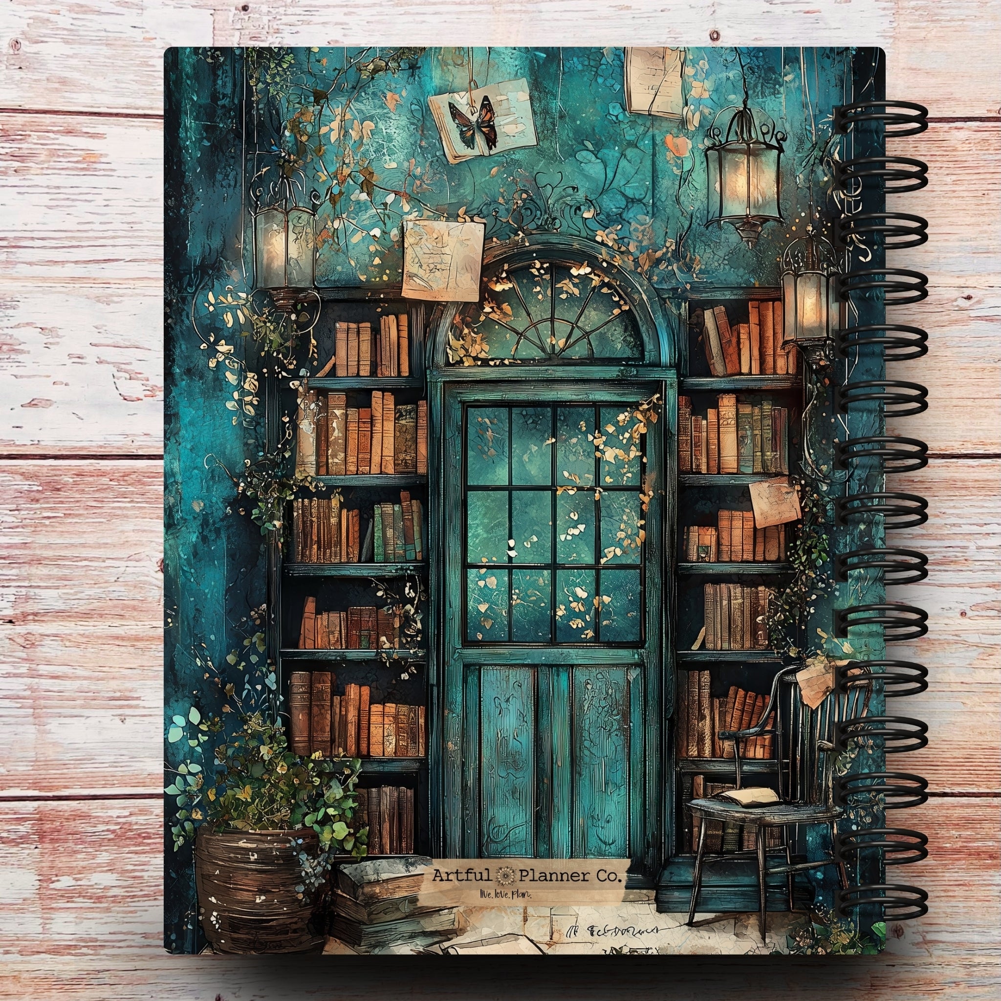 Custom Reading Journal | Moody Library | Personal Book Tracker – Artful ...