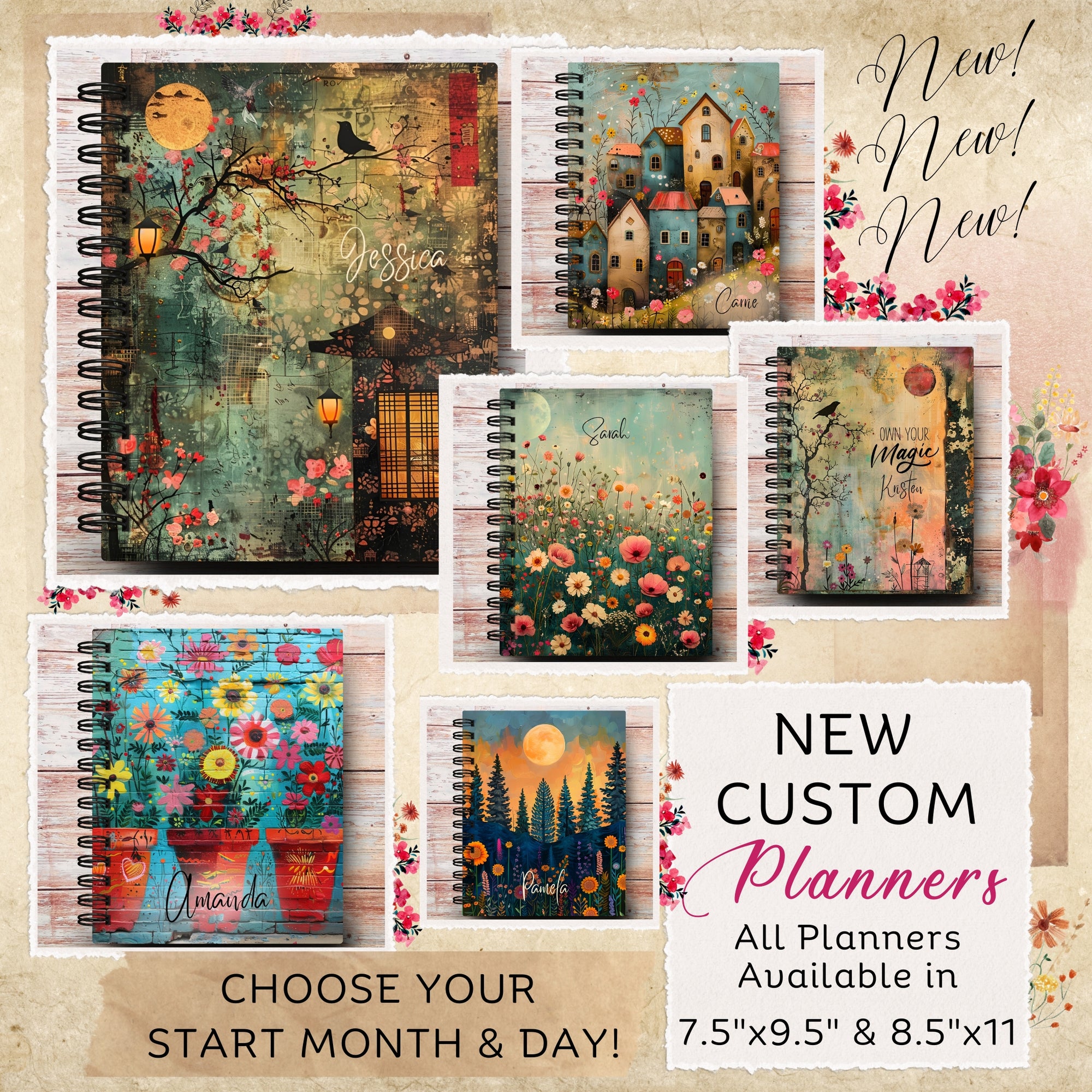 Artful Planner Co. Custom Planners