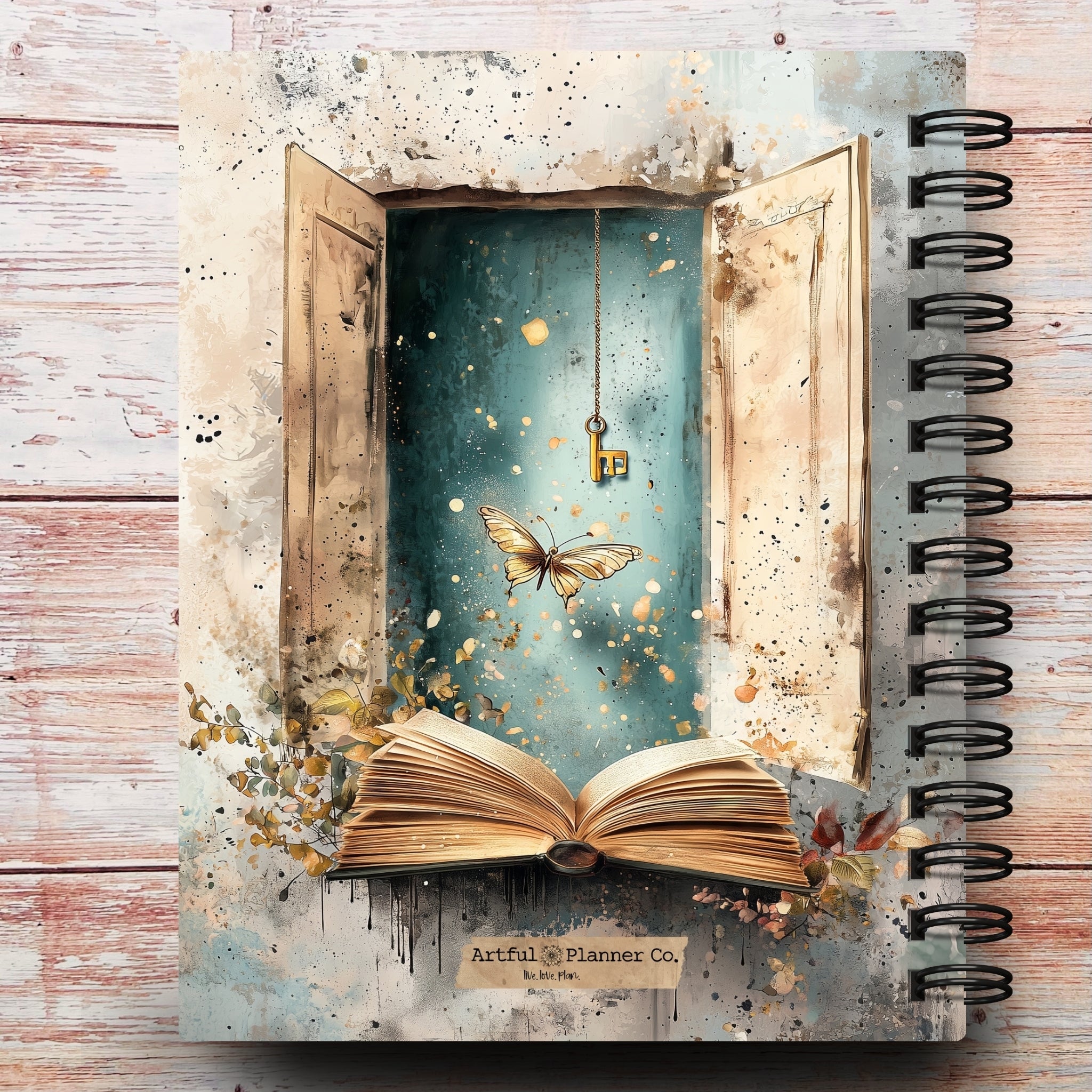 Custom Reading Journal | Secret Reading Garden | Personal Book Tracker ...