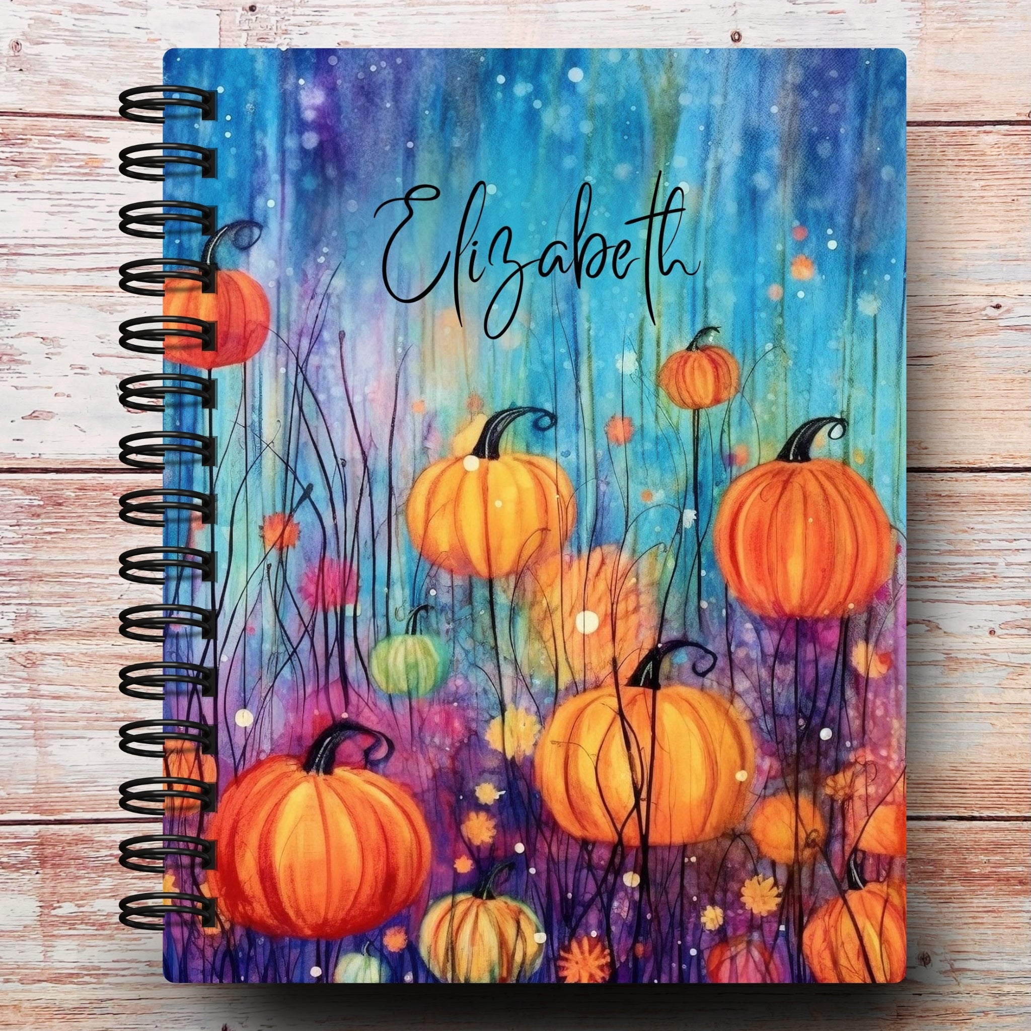 Custom Planner | Vibrant Pumpkin Patch | Artful Planner Co.