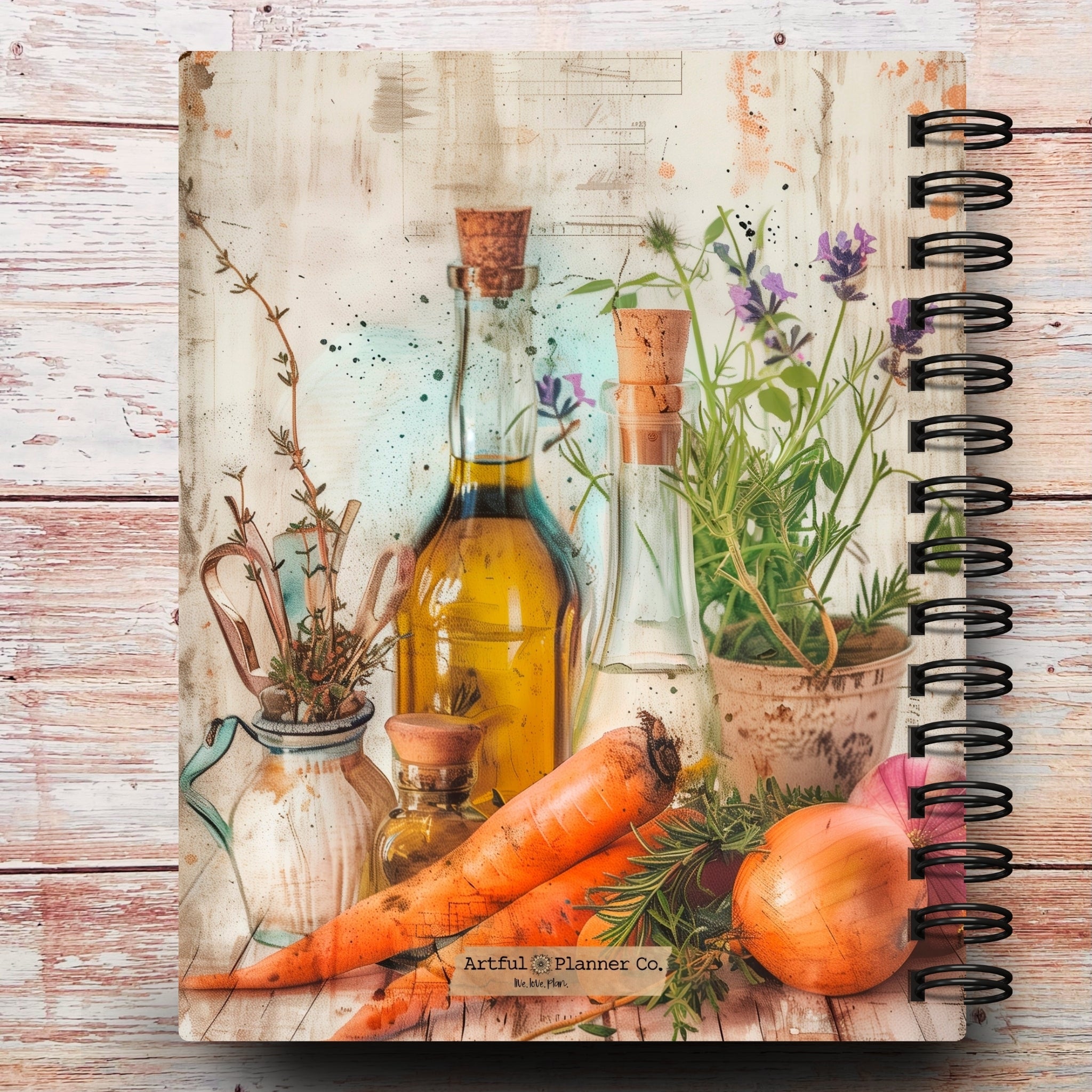 Custom Meal Planner | Vintage Cooking | Recipe Planner | Meal Prep ...