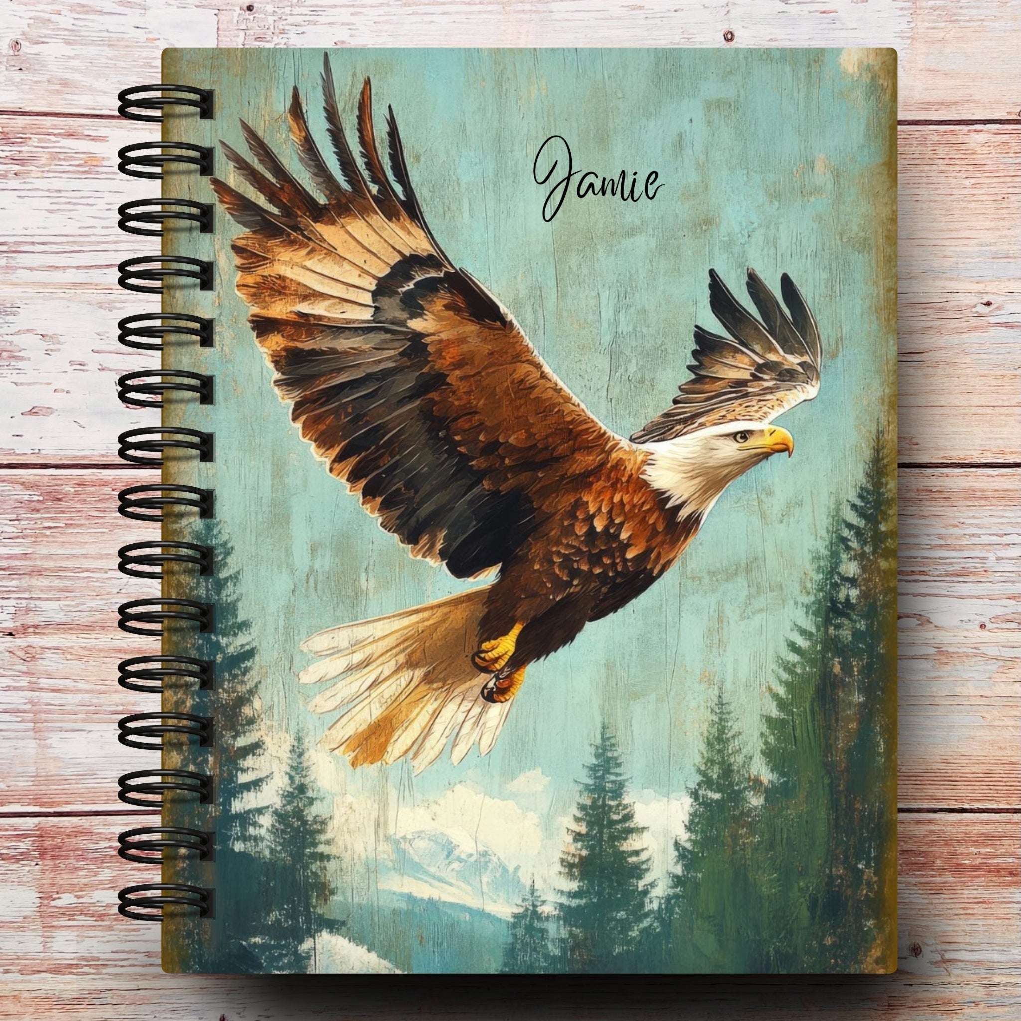 Custom Planner | Vintage Eagle | Personal Planner | Choose Start Month ...
