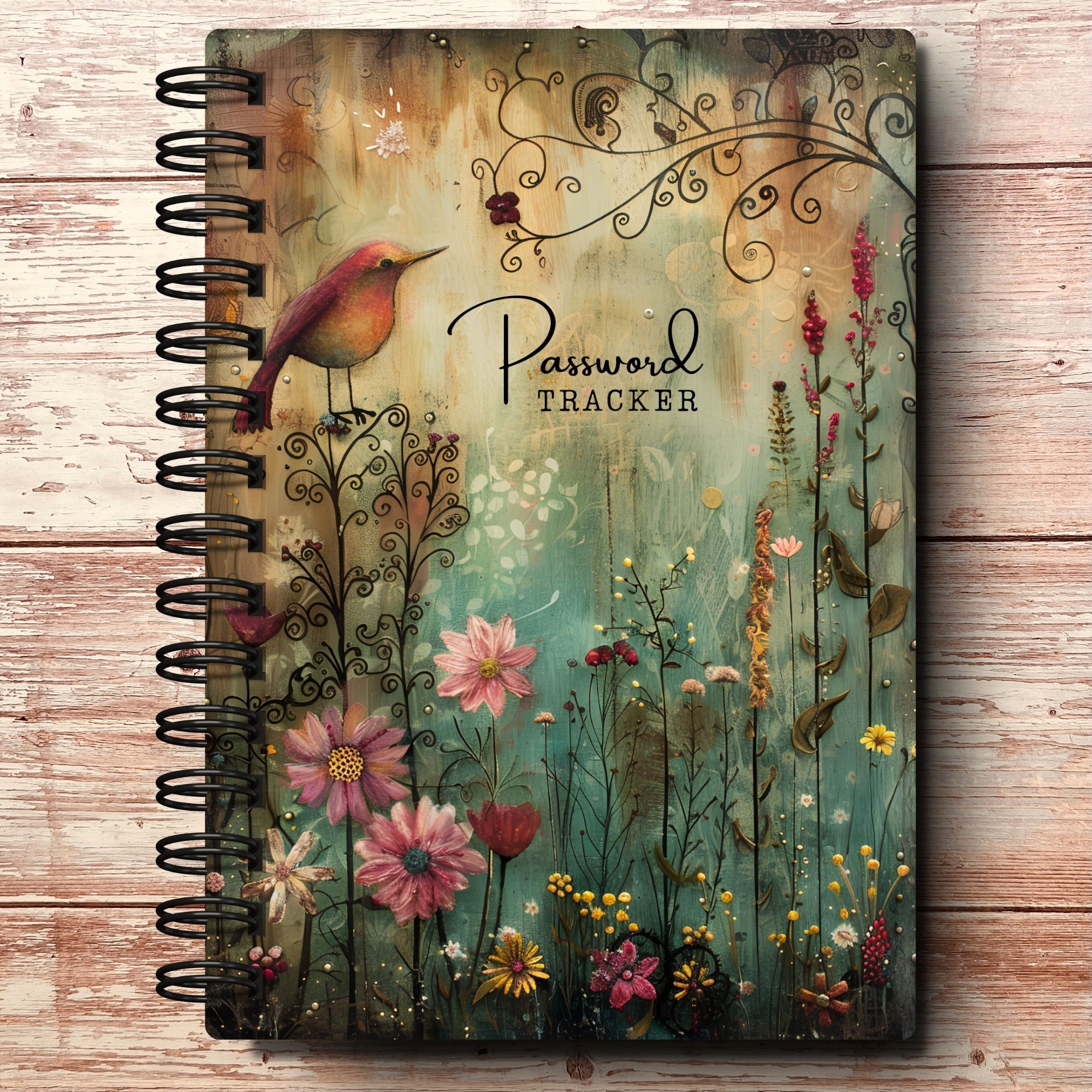 Custom Password Log Book | Social Media Password Log | Wifi Password ...