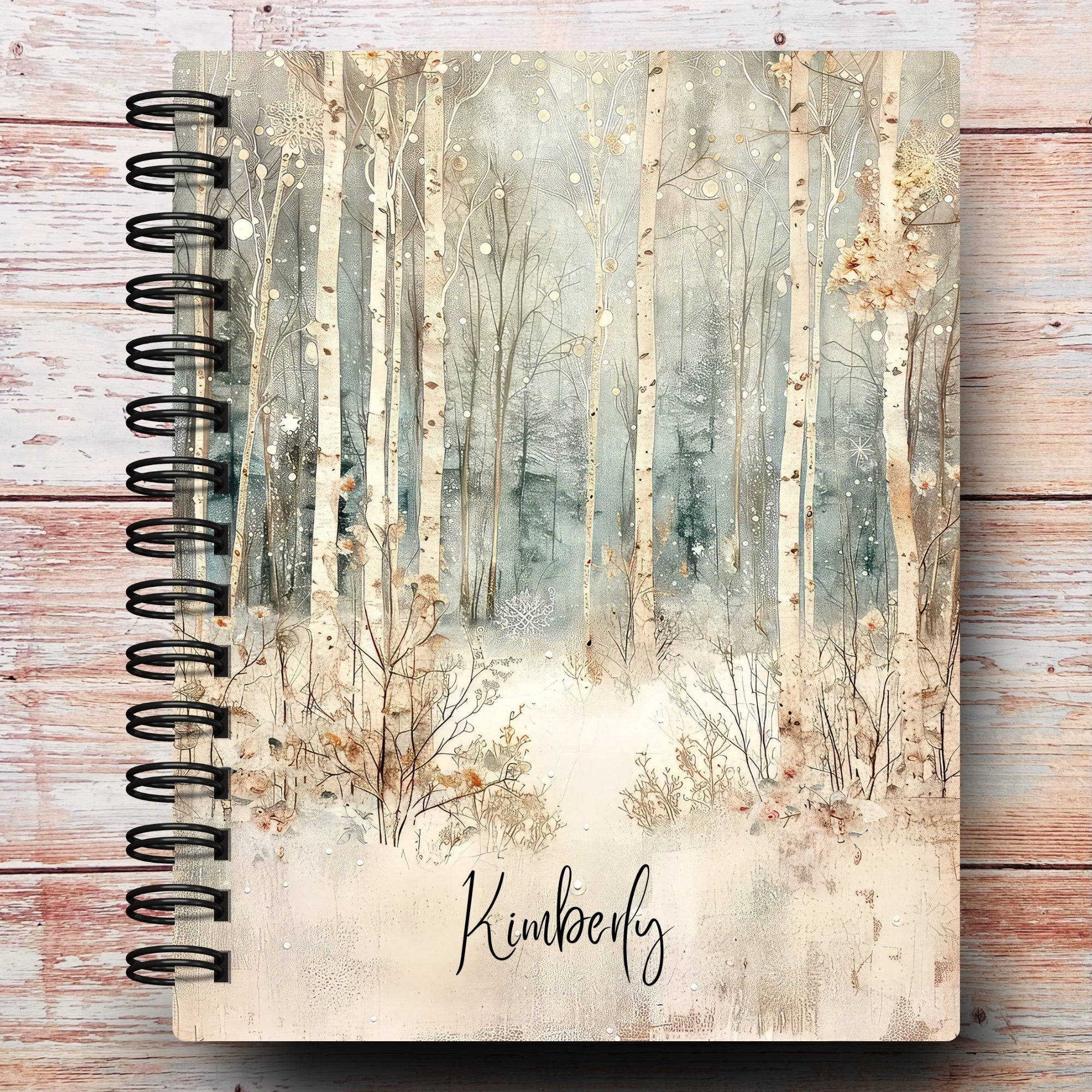 Holiday Notebooks | Personalized Notebooks | Winter Solitude – Artful ...