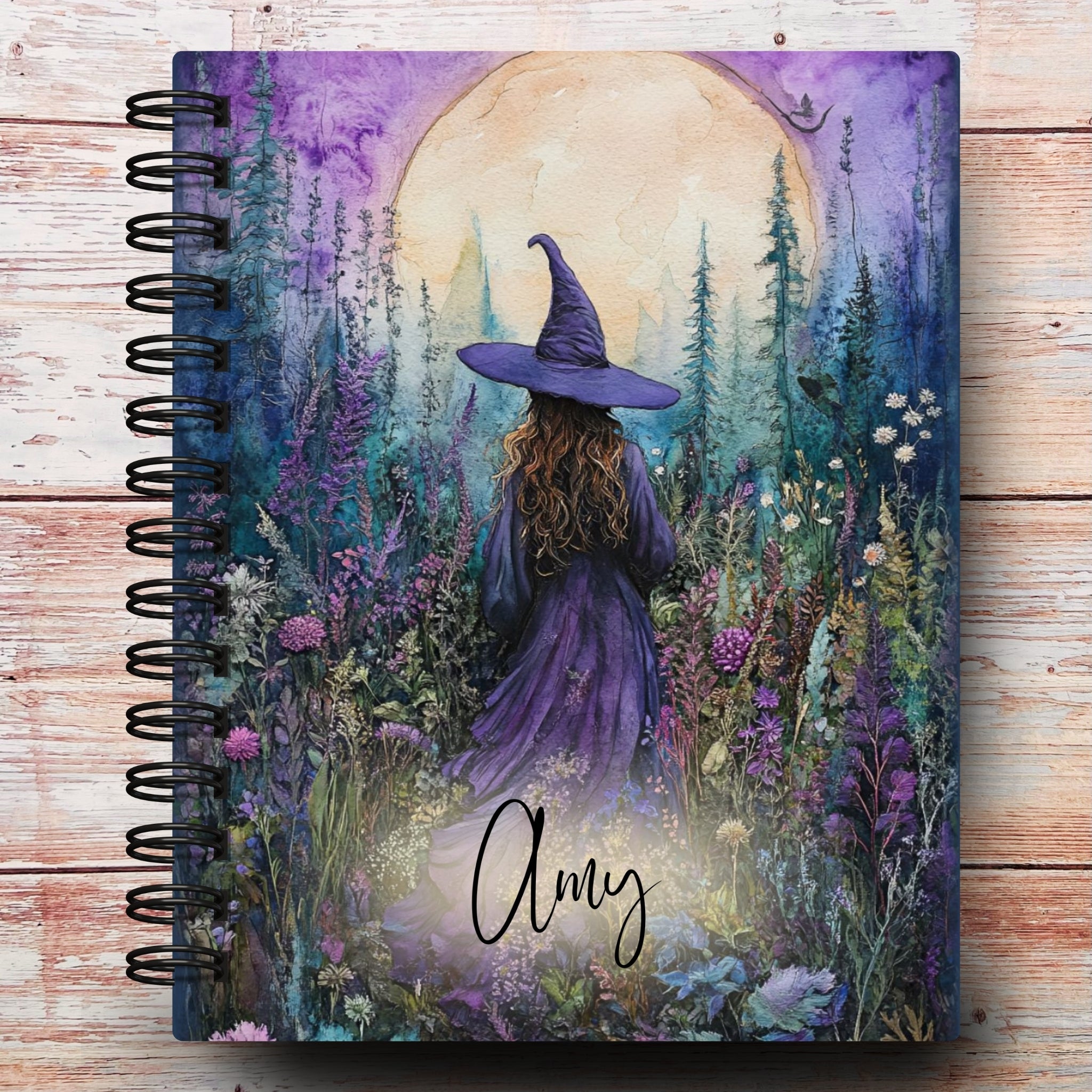 Custom Planner | Woodland Witch | Personal Planner | Halloween – Artful ...