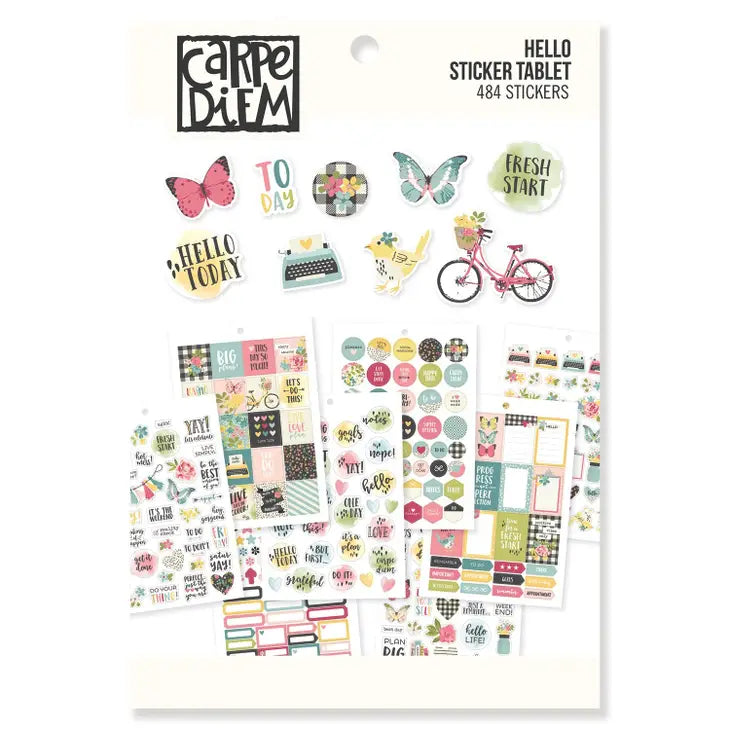 Planner Stickers | Hello Sticker Value Pack | A5 Stickers – Artful ...